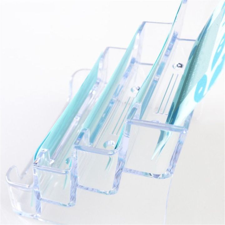 Office Suppiles Desktop Table Organizer Four-compartment Desk Shelf Box ...