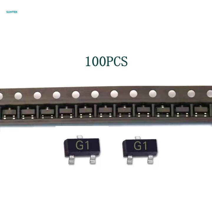 100x SMD Transistors Surface Mount Transistors Portable Patch Bridge ...