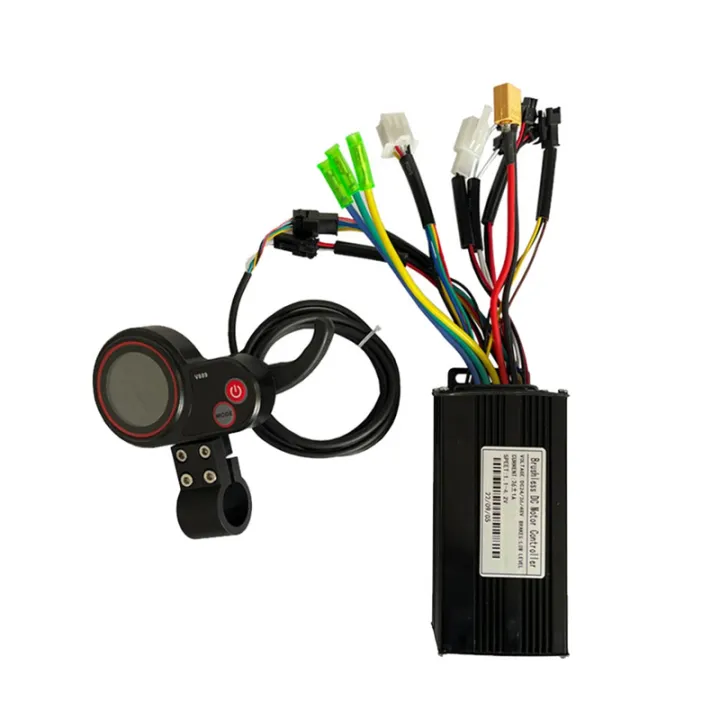 24/36/48V 26A 500/750W Sine Wave Controller+V889 Display for Electric Scooter Sine Wave ...