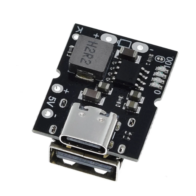 1pcs of Type-C USB 5V 2A Boost Converter (Power bank) Step-Up Power ...