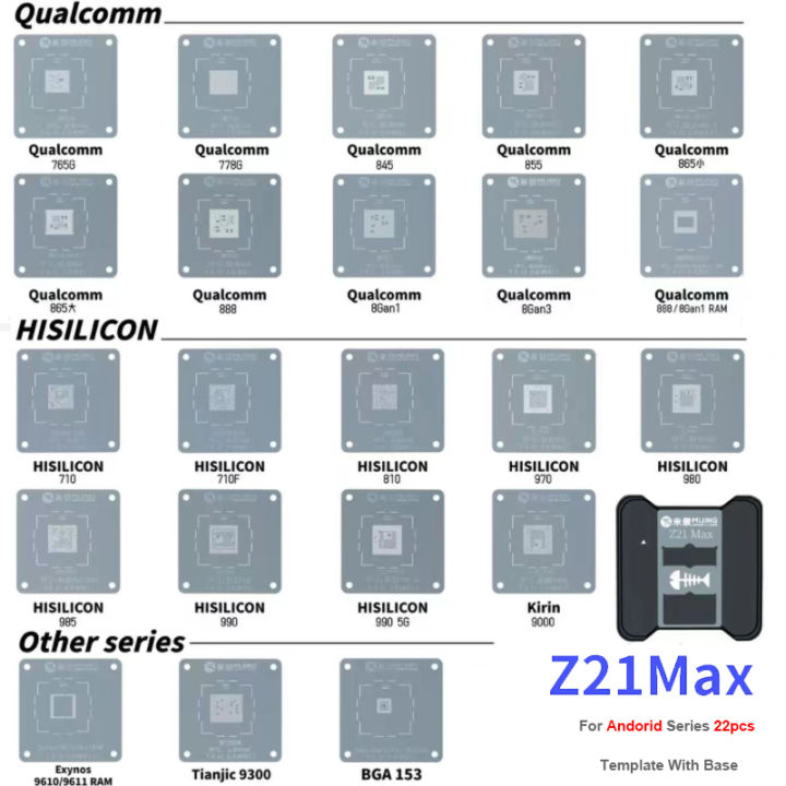 Mijing Z21 Max For iPhone 6-15 Pro MAX/Android Phone IC Chip Welding ...