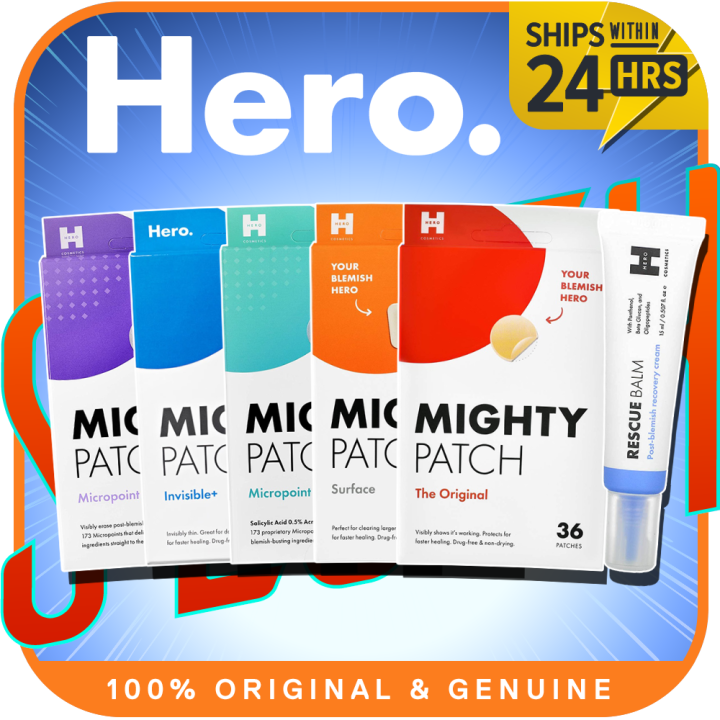 Hero Mighty Rescue Balm 15ml (0.507 oz) / Mighty Patch Original ...