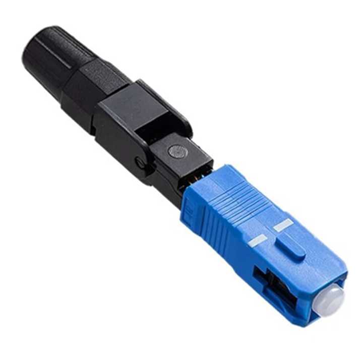10Pcs SC UPC Fast Cold Connector, Fiber Optic Single Mode Optical ...