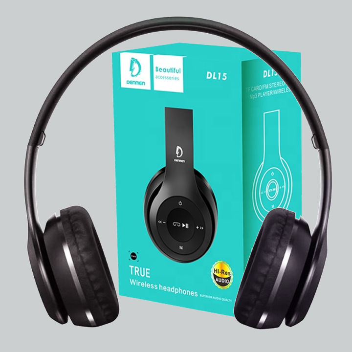 DL15 Denman Stereo Bluetooth Headphone Over-ear Headset | Daraz.lk
