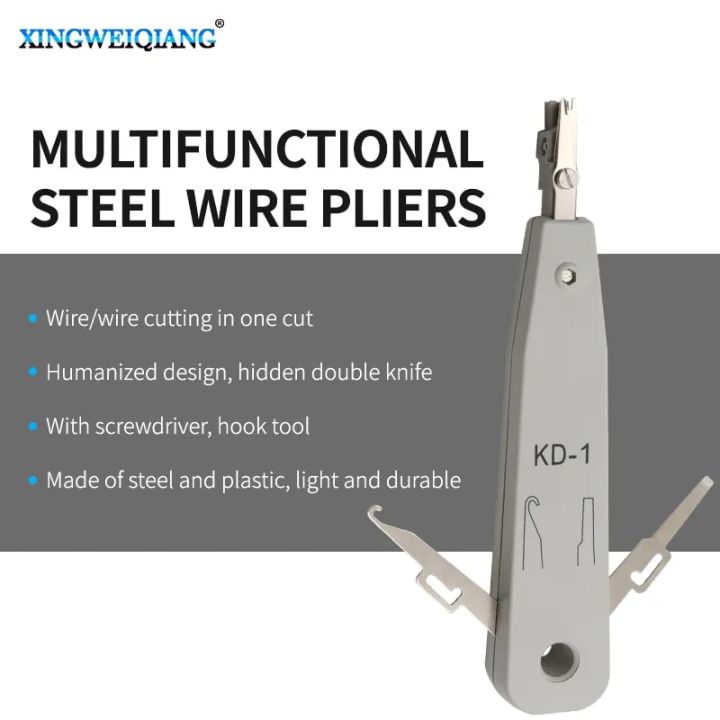 KD-1 Network Tool Wire Cut Tool Telecom Phone Cable Cat5 RJ11 RJ45 ...