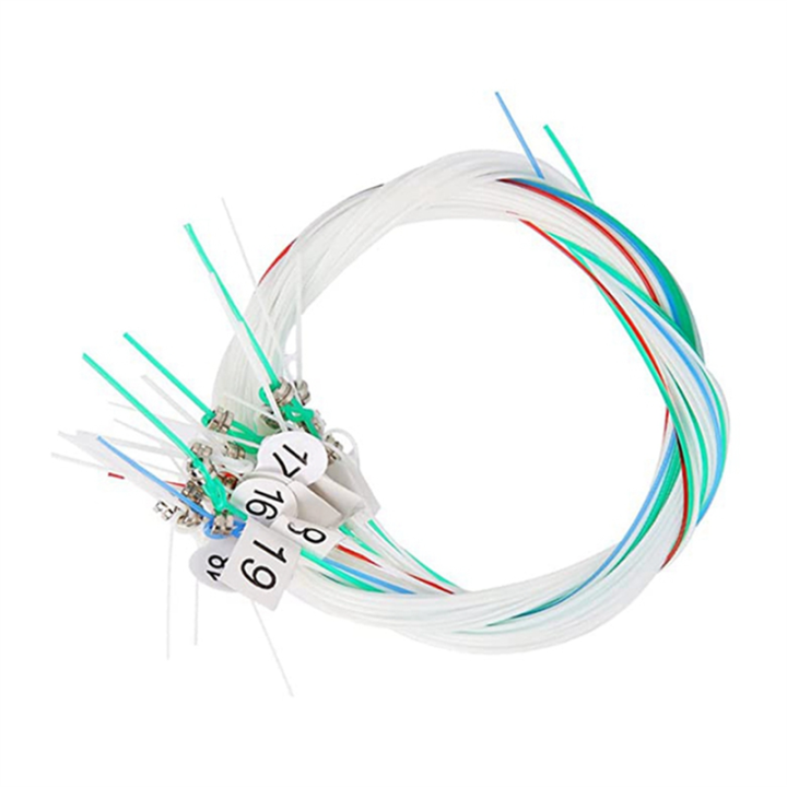 Full Strings 1 Set 19 Nylon String Accessories for Seven-String Harp ...