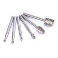 High Speed Wood working Drill Bits Rotary Files Mini Round HSS Burr Set ...