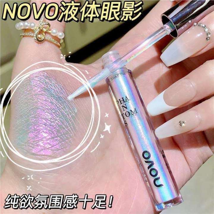 novo Liquid Eyeshadow Palette Pearl Chameleon Ultra Shimmer Glitter ...
