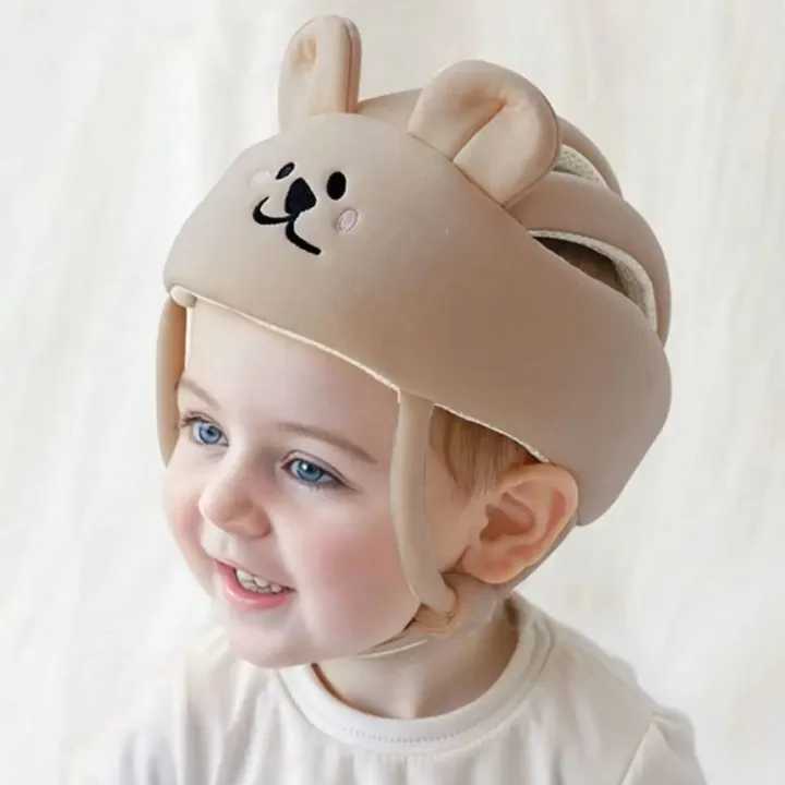 Cute Cartoon Kids Safety Helmet Mesh Anti-fall Head Cushion Bumper Pad ...