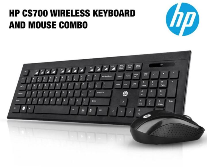 HP Wireless Keyboard and Mouse- CS700 | Daraz.lk
