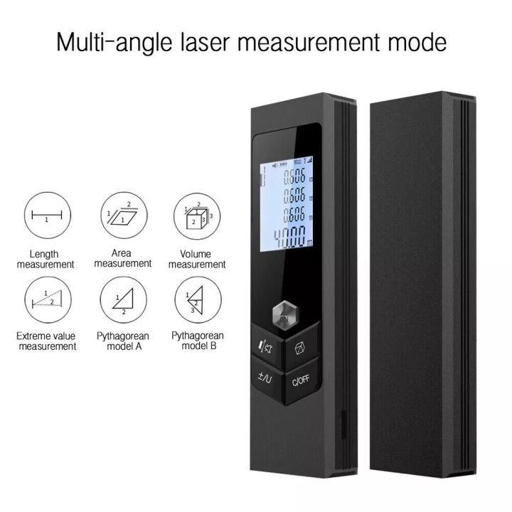 40M Smart Digital Distance Meter Electronic Roulette Digital Rang ...