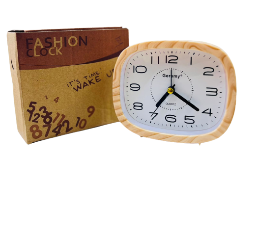 Mini Cute Analog Alarm Clock Creative Student Clock Bedroom Bedside ...