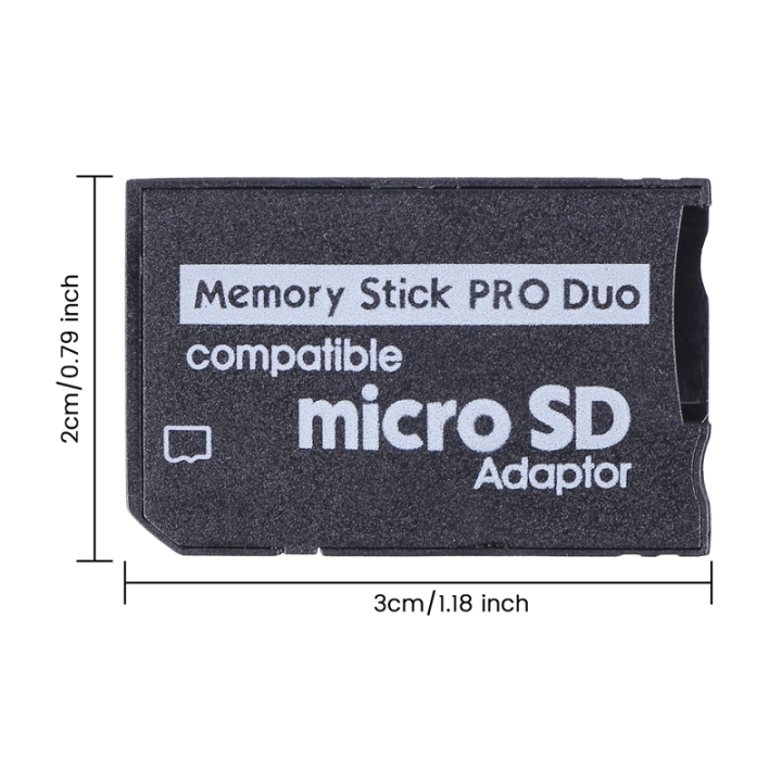 Stick Pro Duo Mini MicroSD TF to MS Adapter SD SDHC Card Reader | Daraz.lk
