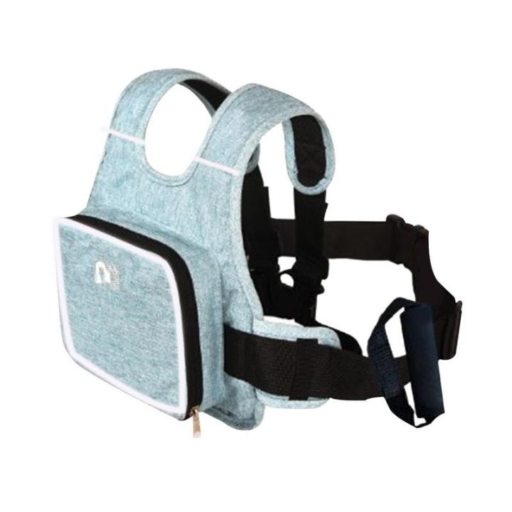 Oxford Cloth Motorcycle Safety Belt For Kids With Bag Rear Seat Grab ...