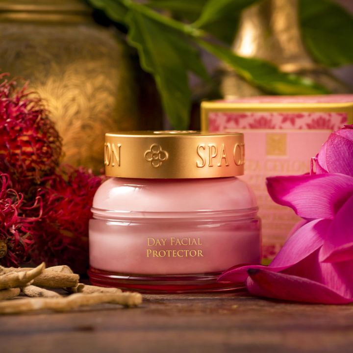 Spa Ceylon Lotus & Rambutan SPF Day Facial Protector - 50g | Daraz.lk