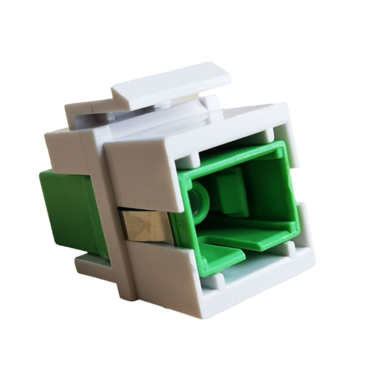 SC-SC APC Fiber Optic Connector Insert Keystone SC UPC Optical Single ...