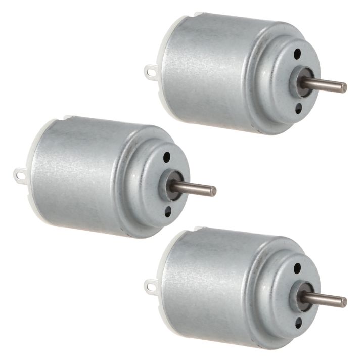 3X 6-12V 3000 RPM Cylindrical DC Shaft Motor for Smart Cars | Daraz.lk