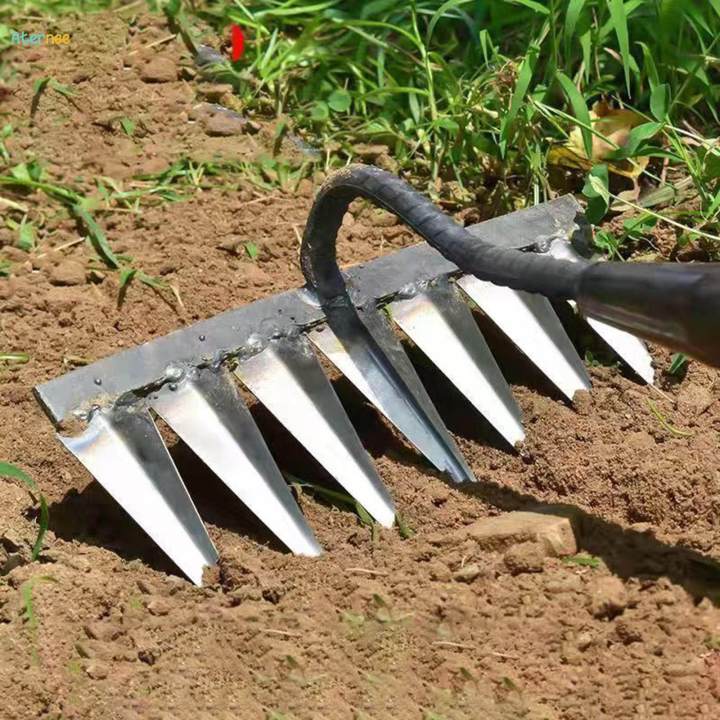 Weeding Removal Rake Lawn/Leaf Rake Garden Rake for Backyard Garden ...