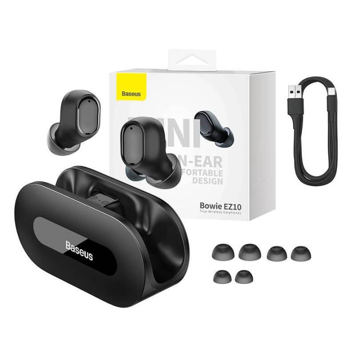 Baseus Bowie EZ10 True Wireless Earphones - Bluetooth 5.3 - Low latency ...