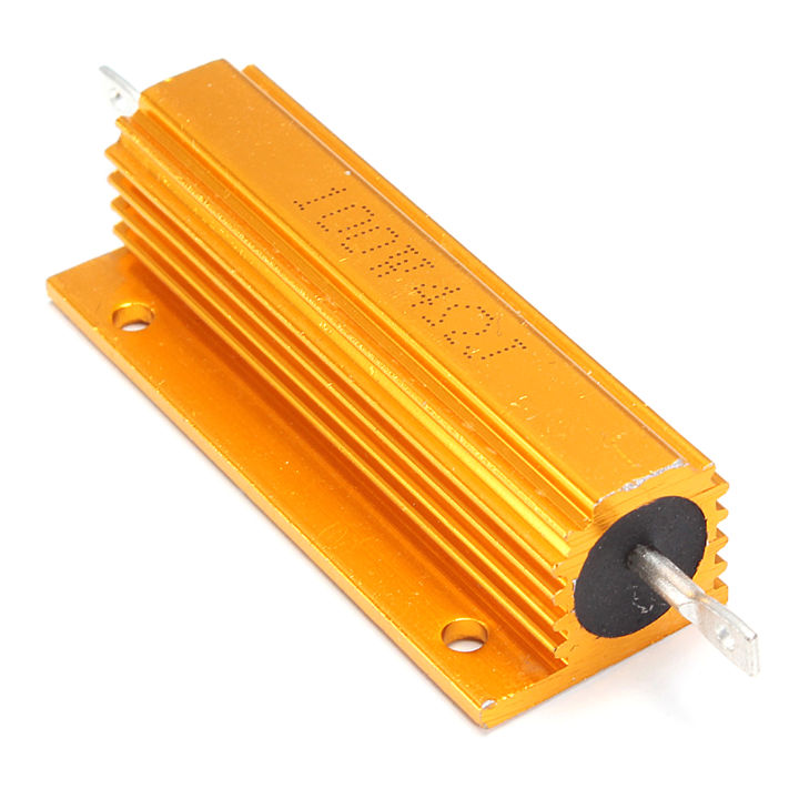 Gold Aluminum Clad Power Resistor Resistance 100W, 4 Ohm 4R | Daraz.lk