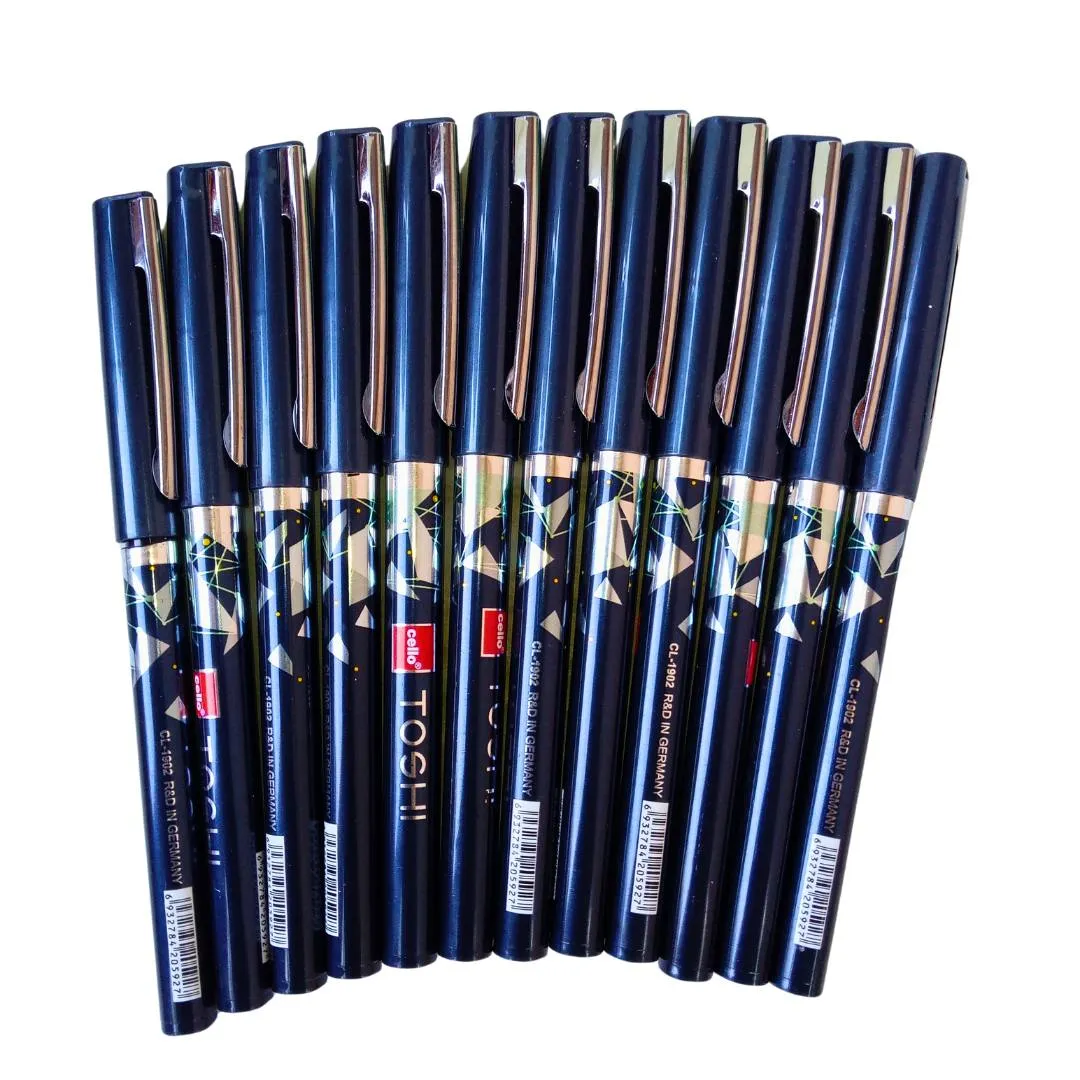 Hight-Quality Signature Pen 12 pcs Pack - Blue Color | Daraz.lk