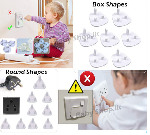 5 pcs Plug Socket Cover Baby Safety | Daraz.lk