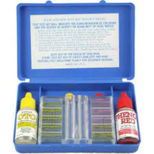 Pool test kit (Including with Phenol Red & OTO) (chlorine levels and pH ...
