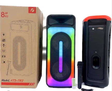 Karaoke Portable Party Speaker with Wireless Mic KTS 1762 | Daraz.lk