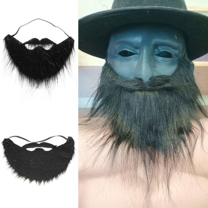 Cosplay Props Decoration Halloween Realistic Fake Beard Realistic Funny ...