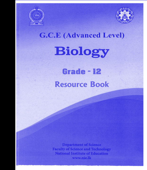 Advanced Level Biology Resource Book - Grade 12 (English Medium) | Daraz.lk