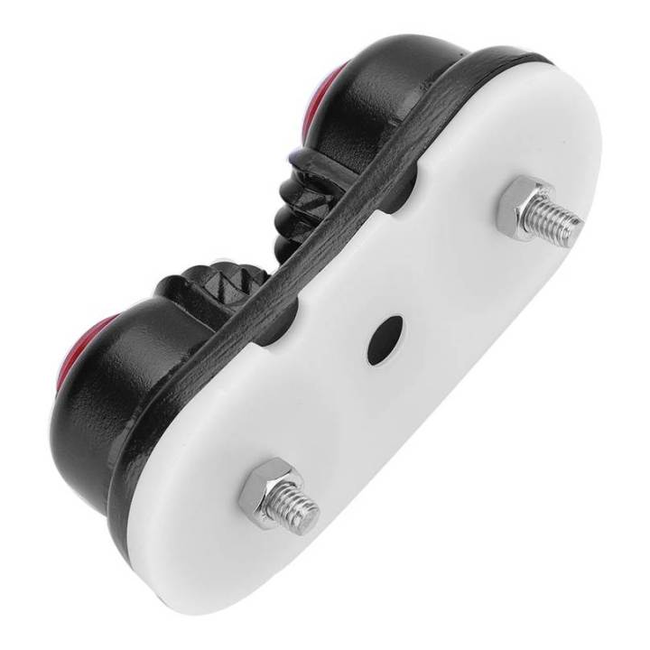 Nylon Entry Cam Cleat Black For 4-6mm Rope Yacht Marine Boat Well Made ...