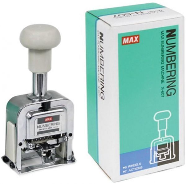 MAX Numbering Machine - N607 - 6 Digits | Daraz.lk