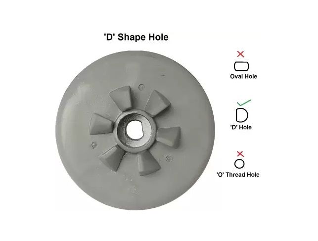 Panasonic Blender Motor Coupler (D Shape Slot) | Daraz.lk