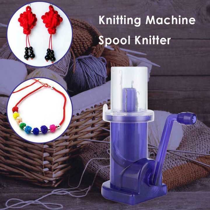 Embellish Knitting Machine Spool Knitter Sewing Accessory Weave Hand ...