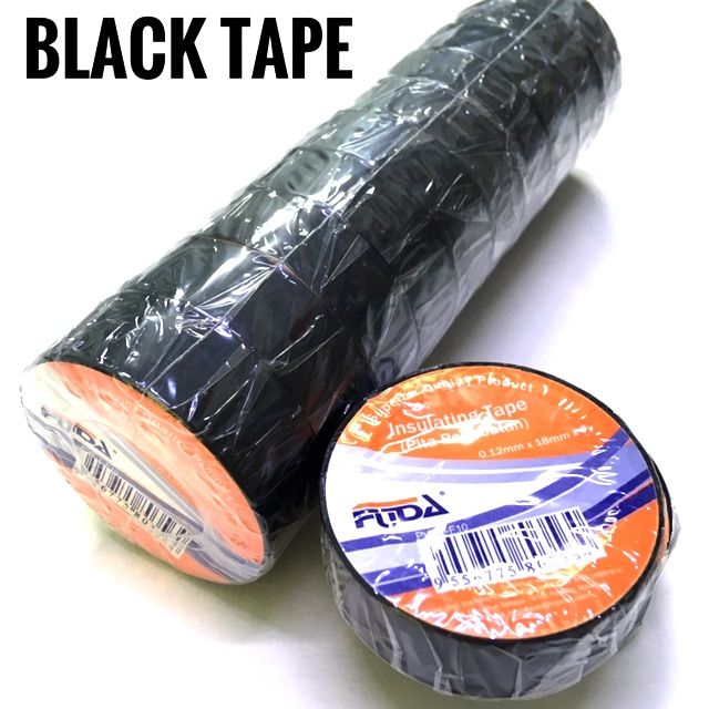 Black Electrical Tape High Quality Wiring/Insulation Tape Black ...