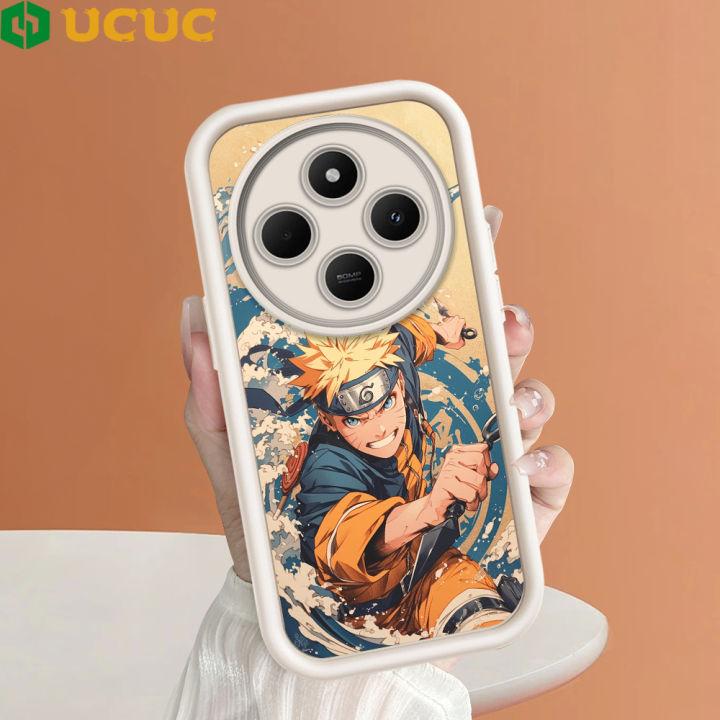 UCUC for Redmi 14C Back Cover Handsome Naruto Ladder Camera Soft Rubber ...