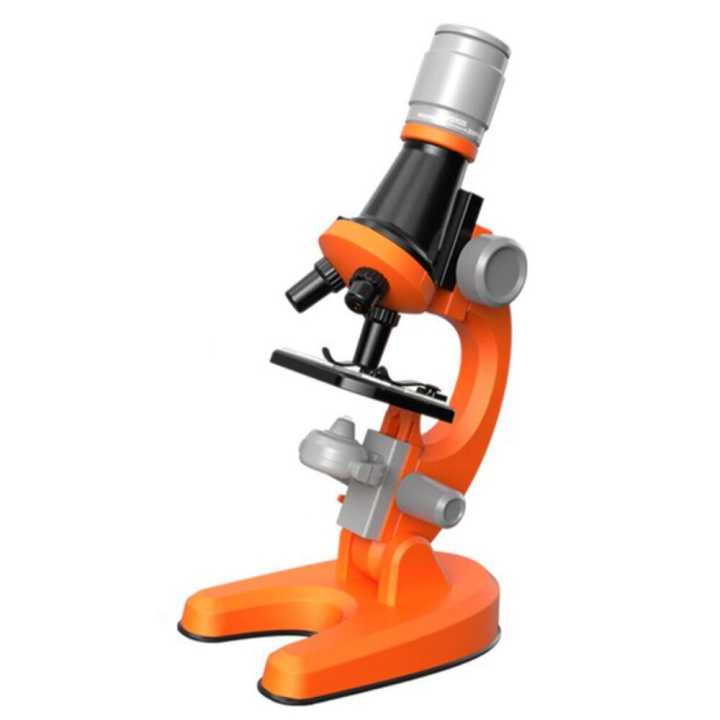 Kids Science Microscope Set 1200 Times Mini Scientific Tool Biological ...