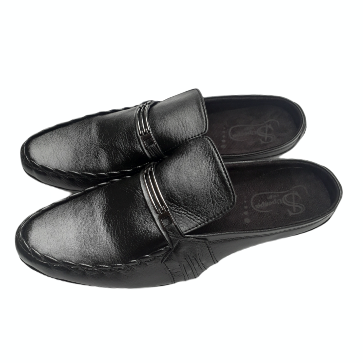 Handmade Half loafer shoe for Men-Black | Daraz.lk