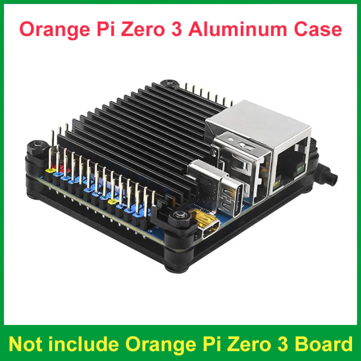 Orange Pi Zero 3 Aluminum Case Passive Cooling Metal Enclosure With ...