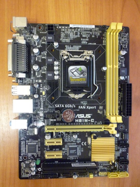 ASUS H81M-C Motherboard Intel H81 LGA 1150 DDR3 16GB Micro ATX | Daraz.lk