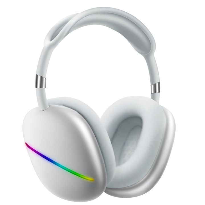 AKZ Max 10 Bluetooth Headset RGB Wireless Gaming Headphone Stereo With ...