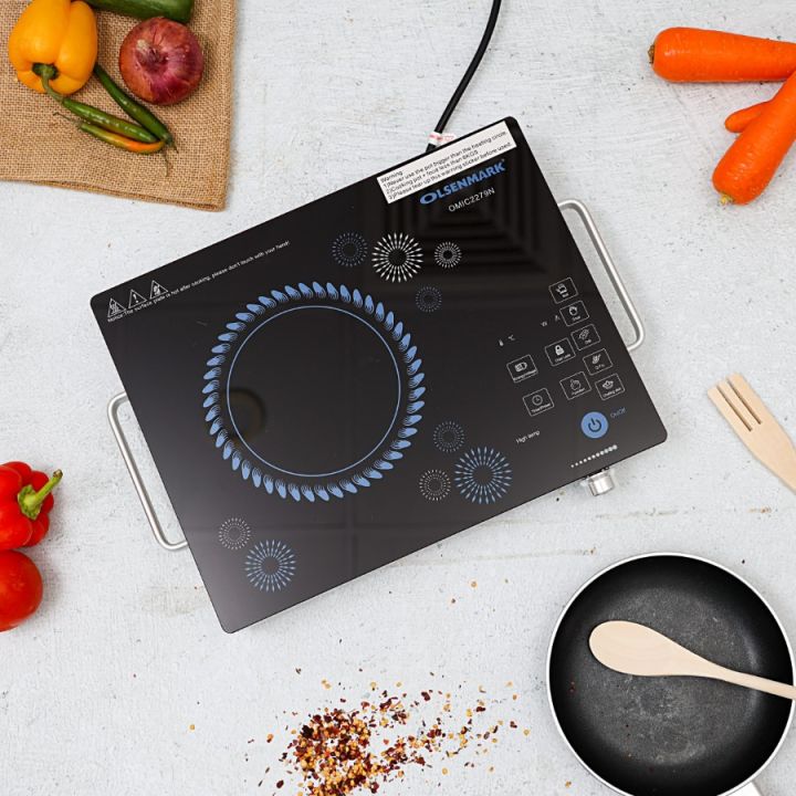 Olsenmark Stainless Steel Infrared Cooker, 2000W – High-Temperature ...