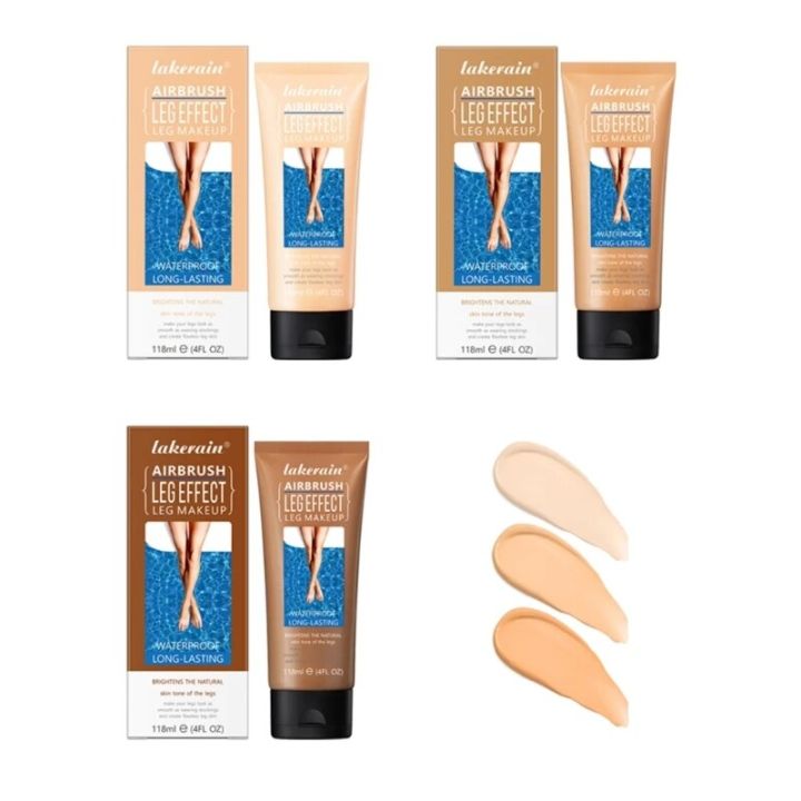 Leg Makeup Lotion Even Skin Tone Body Waterproof Long Lasting Body ...