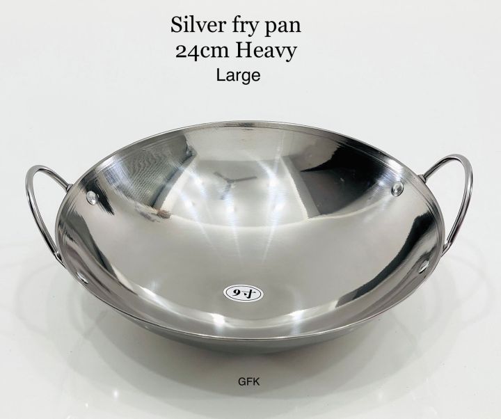 Stainless Steel Wok Stir Fry Pans Traditional Chinese Japanese Woks Pan ...