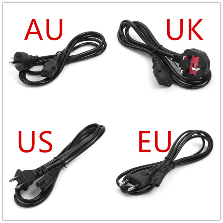 1.2m EU Power Cable Euro Plug IEC C13 AC Power Supply Cable Extension ...