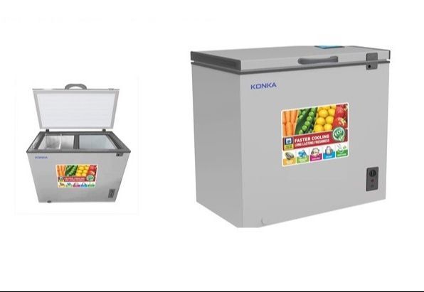 Konka Chest Freezer 200L with Inner Glass Door 202W2 | Daraz.lk