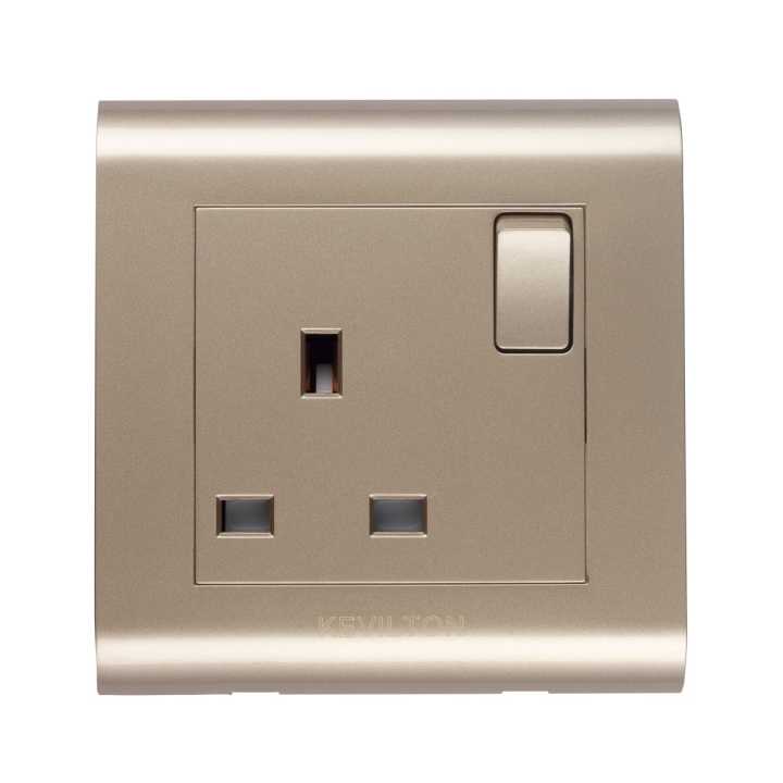 Modular Gold 13 Amp socket Outlet | Daraz.lk