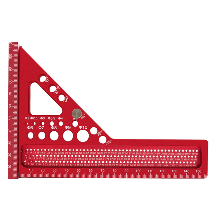Nullmul Extended 3D Multi-Angle Measuring Ruler Woodworking Square ...
