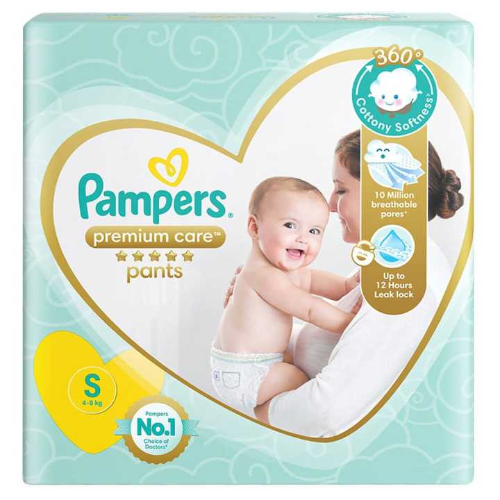 Pampers Diaper Premium Tape Small 22 Pcs | Daraz.lk