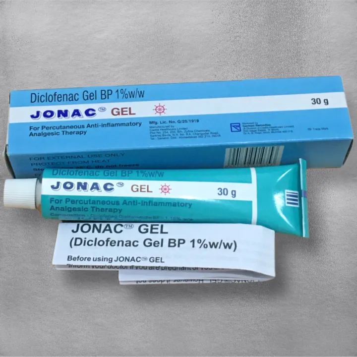 Diclofenac jonac Gel 30 g Relief For back pain Foot pain Muscle pain ...